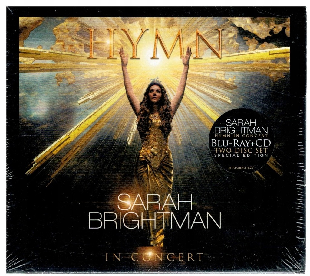 SARAH BRIGHTMAN HYMN (SARAH BRIGHTMAN IN CONCERT) CD+BLU-RAY NOWA - 15737909485 - oficjalne ...