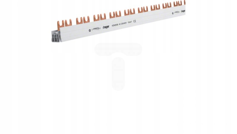 Szyna łączeniowa 2P 63A 10mm2 widełkowa (56 mod.) - 10790738208 - oficjalne archiwum Allegro