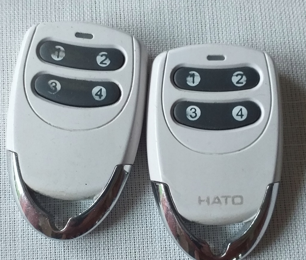 Pilot do bramy hato SP-002White 433,92MHz 4-kan. - 11171262283 - oficjalne archiwum Allegro