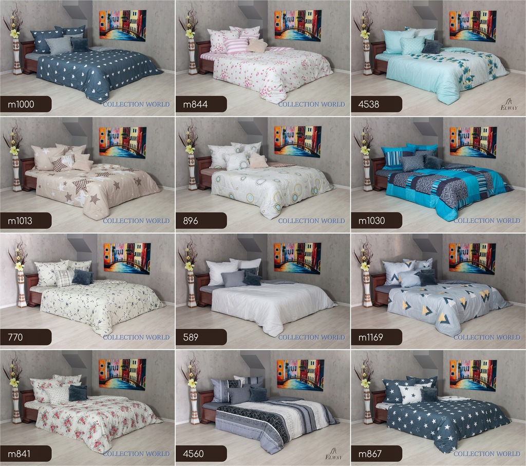 Pościel ELWAY 160x200 Bawełna Satynowa NOWE WZORY! - 7772230502 ... Pościel ELWAY 160x200 Bawełna Satynowa NOWE WZORY! - 7772230502 ...