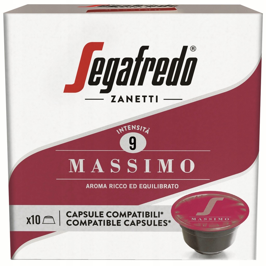 Kapsułki do Dolce Gusto Segafredo Massimo 10 szt. - 11032929009 ...
