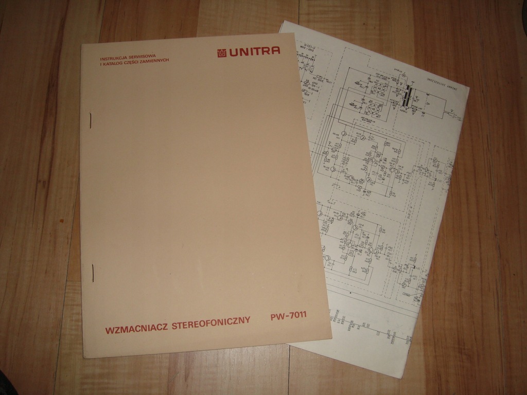 Instrukcja serwisowa Unitra Wzmacniacz PW-7011 - 11925177231 - oficjalne archiwum Allegro