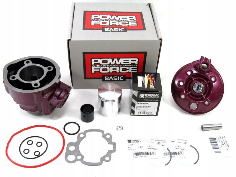 Cylinder 80 90 tłok meteor Minarelli AM6 Tuning - 12683275608 ...