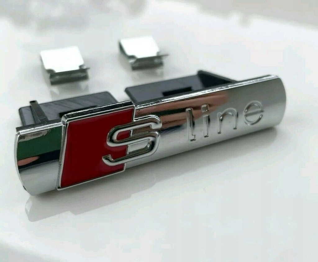 Logo Emblemat Znaczek Audi S line na Grill Połysk - 12308490198 ...