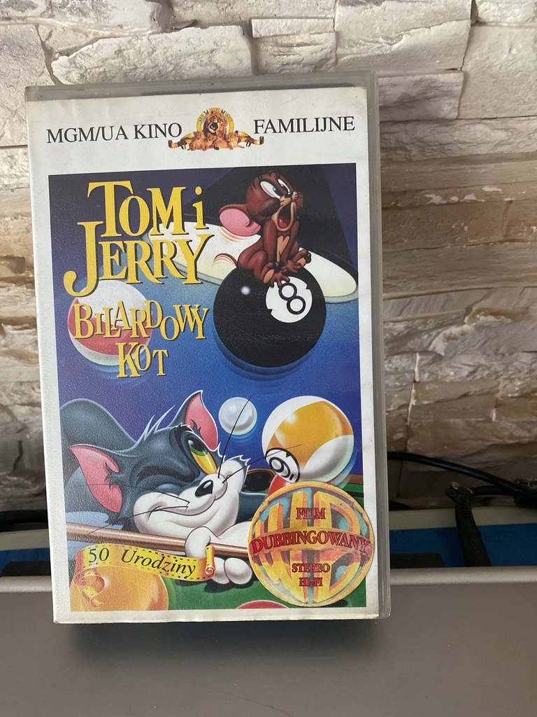 Tom i Jerry Bilardowy Kot VHS - 12383748596 - oficjalne archiwum Allegro