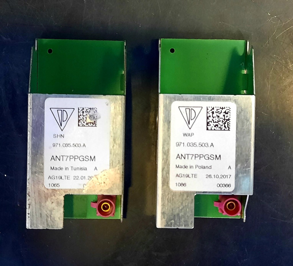 Cayenne 9Y 7P5 Carrera 991 antena GSM LTE telefonu - 12840084748 ...