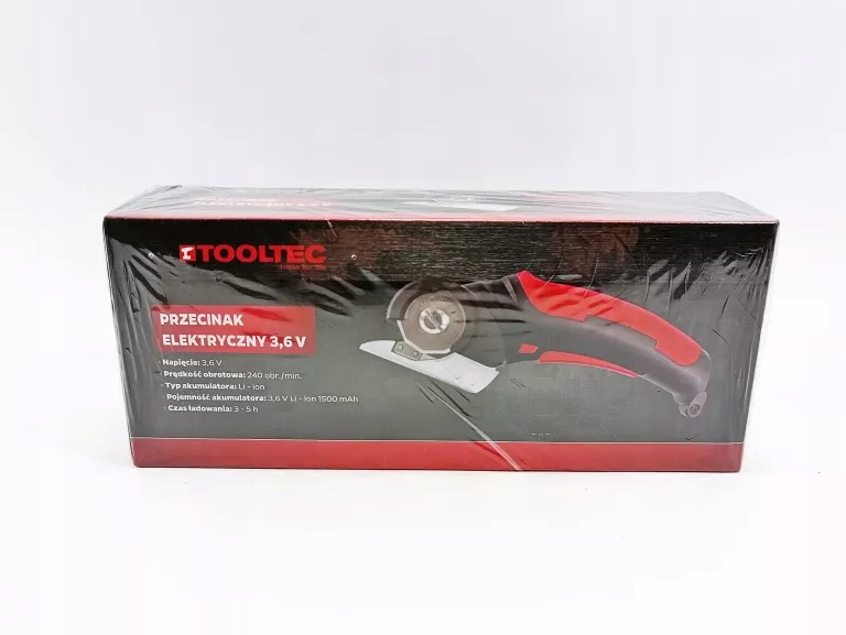TOOLTEC PRZECINAK ELEKTRYCZNY 3,6V - 12757097571 - oficjalne archiwum ...