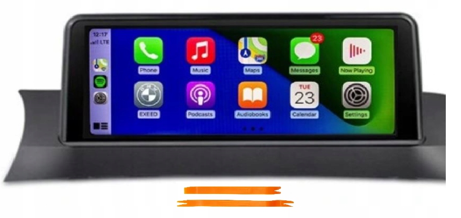 EKRAN APPLE CARPLAY ANDROID AUTO BMW X3 F25 2016 - 12907166109 ...