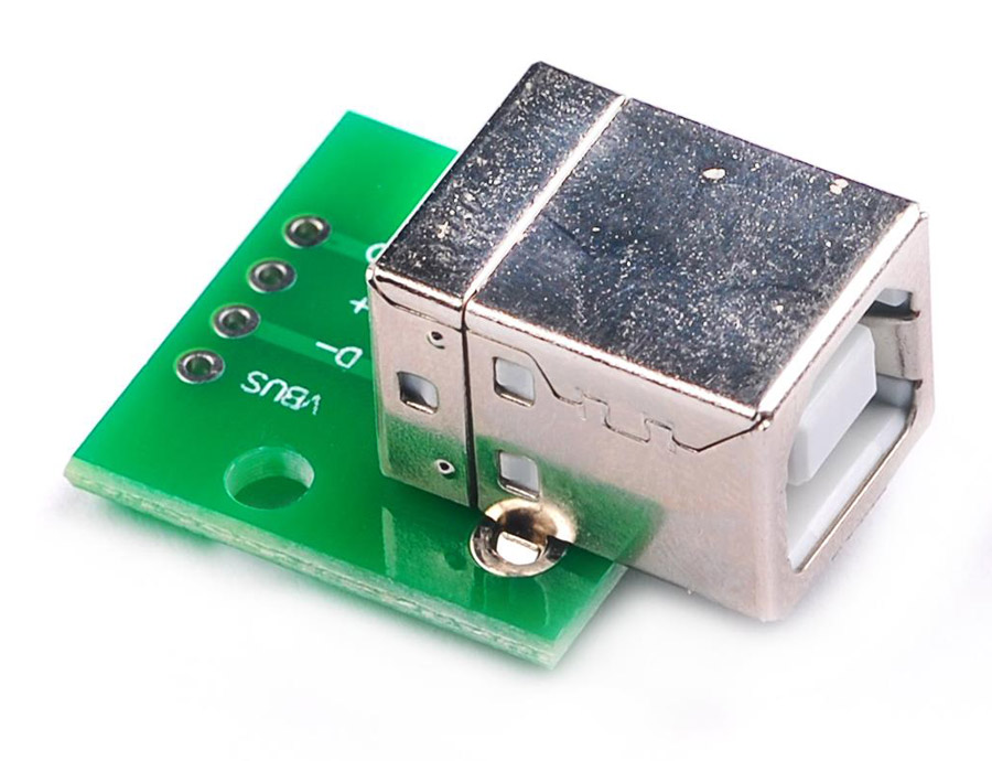 Gniazdo USB B Płytka USB na PCB 4 pin DIP - 7368552844 - oficjalne ...