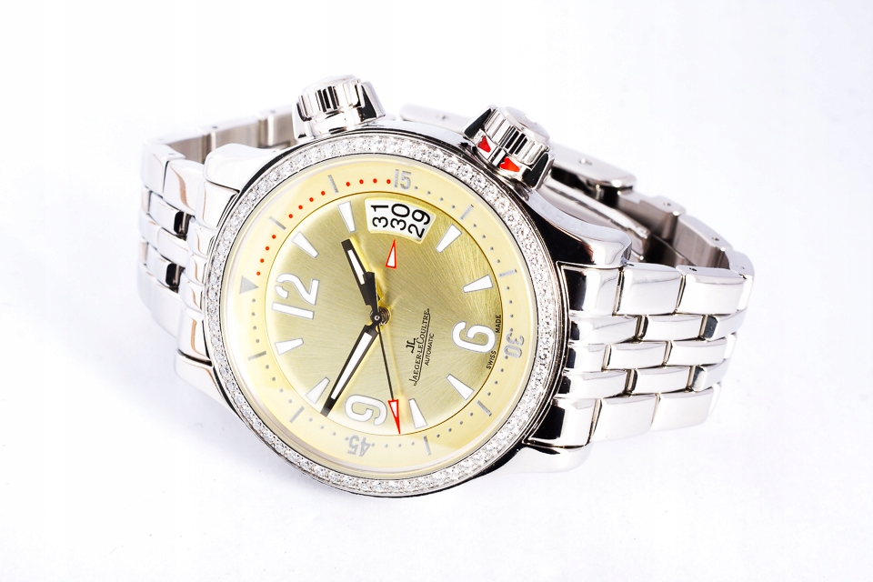 JAEGER LECOULTRE MASTER COMPRESSOR DIAMONDS 37/BOX - 11753932362 ...