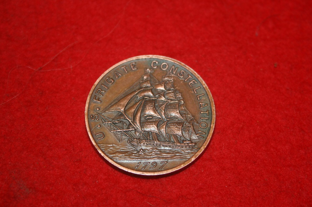 MEDAL-COIN-U.S. FRIGATE CONSTELLATION 1797.SUPER ! - 11885340010 ...