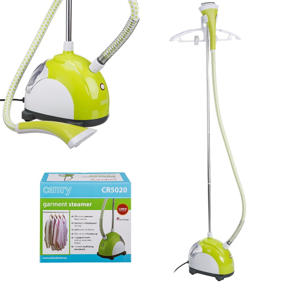 ŻELAZKO CAMRY STOJĄCE PIONOWE STACJA PAROWA CR5020 - 6679303257 - oficjalne archiwum Allegro