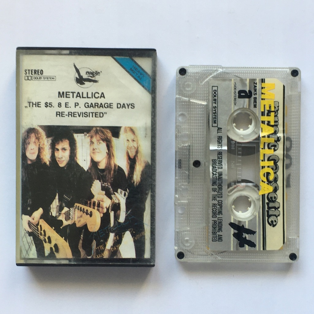 METALLICA The $5.98 EP Garage Days Re KASETA metal - 12168019941 ... METALLICA The $5.98 EP Garage Days Re KASETA metal - 12168019941 ...