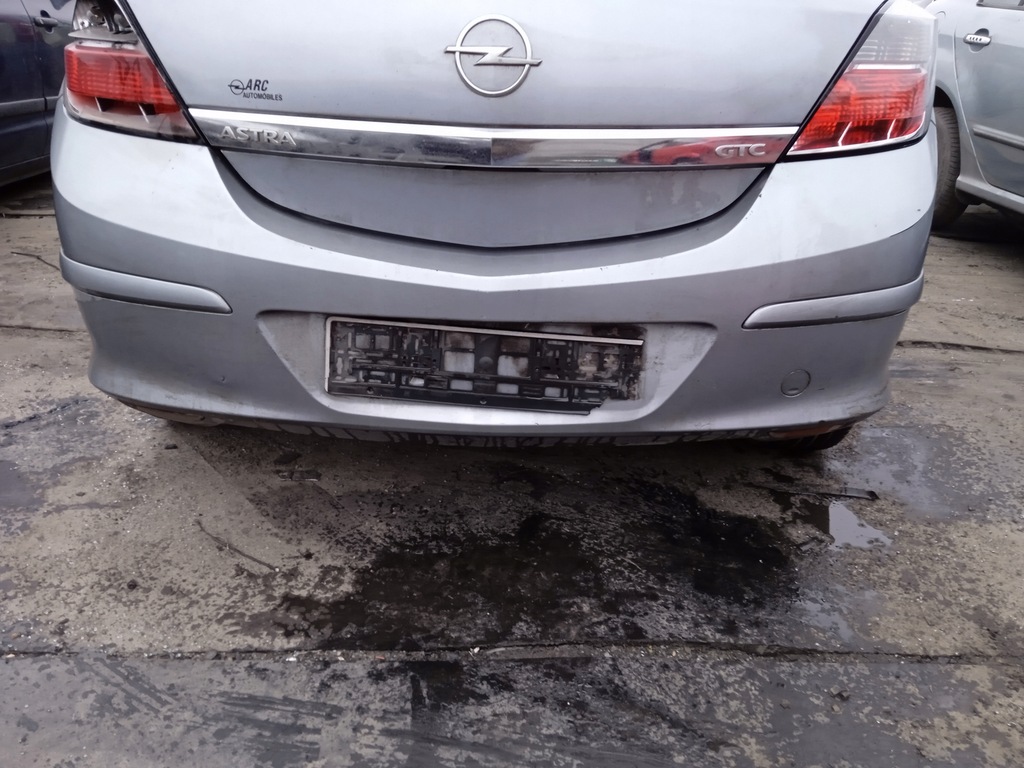 OPEL ASTRA H 3D 2006R. LAKIER Z163 ZDERZAK TYŁ - 12987602090 ...