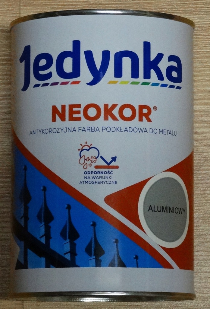 Farba antykorozyjna Jedynka Neokor Alumin. mat 1 l - 13402326397 ...
