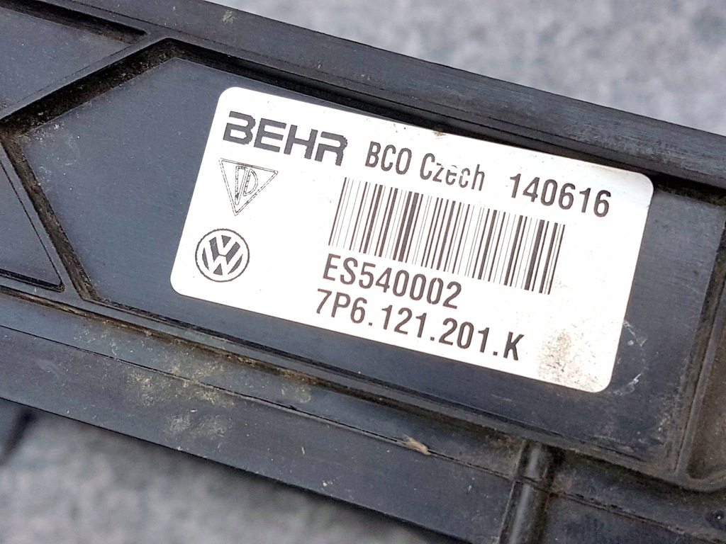 VW TOUAREG 7P CAYENNE PAS PRZEDNI OBUDOWA CHŁODNIC - 12492589946 ...