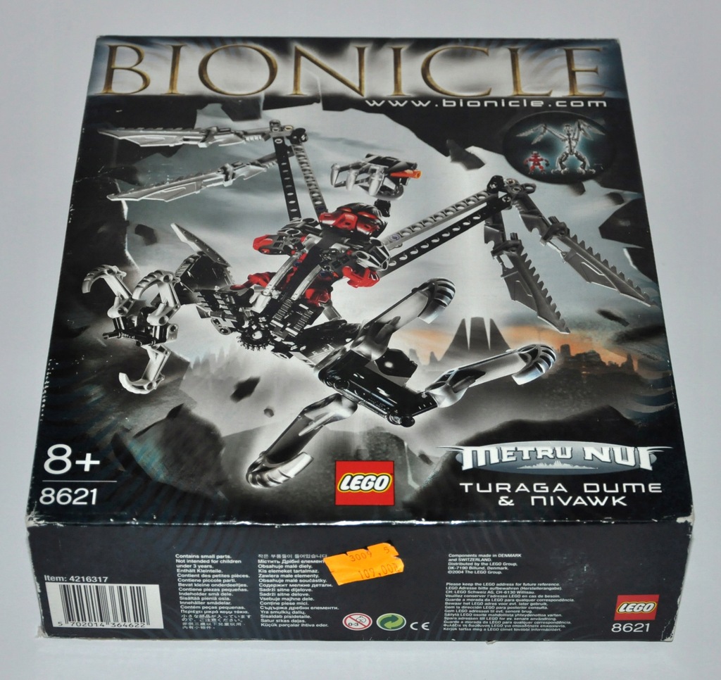 Lego Bionicle 8621 Turaga Dume and Nivawk Unikat - 10105660769 ...