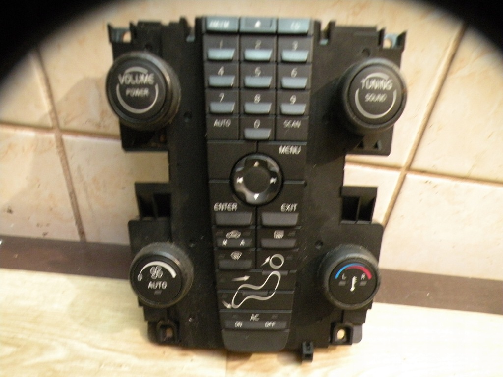 Volvo S40 V50 C30 Panel środkowy sterowania nawiew - 13979354164 - oficjalne archiwum Allegro