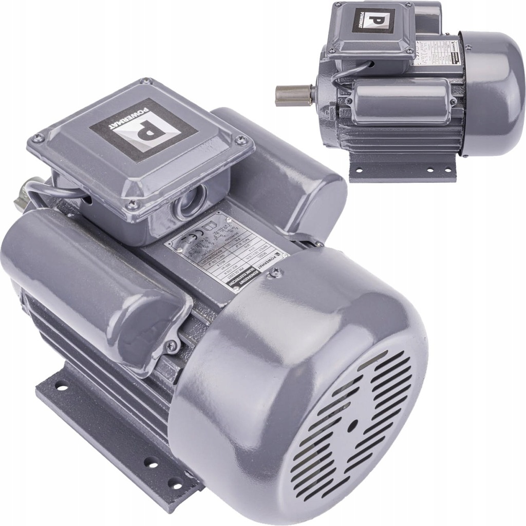 SILNIK ELEKTRYCZNY JEDNOFAZOWY 2,2kW 2800RPM 230V - 10196884220 - oficjalne archiwum Allegro