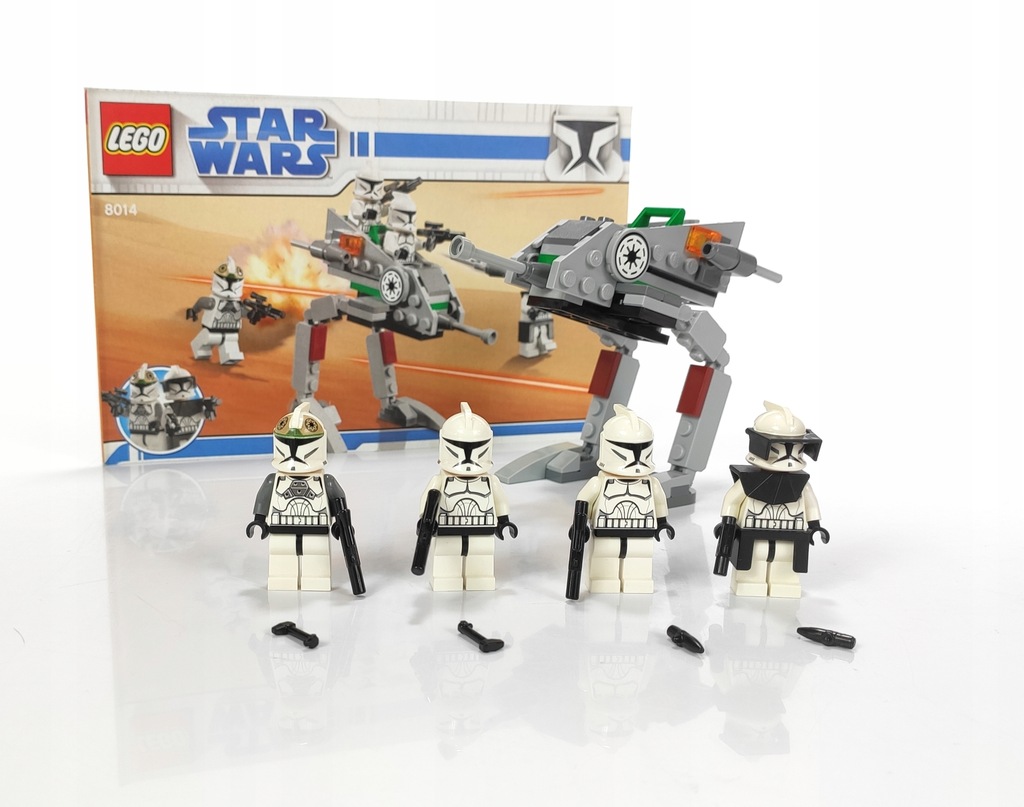 LEGO Star Wars 8014 Clone Walker Battle Pack 2009 - 9936084011 - oficjalne archiwum Allegro