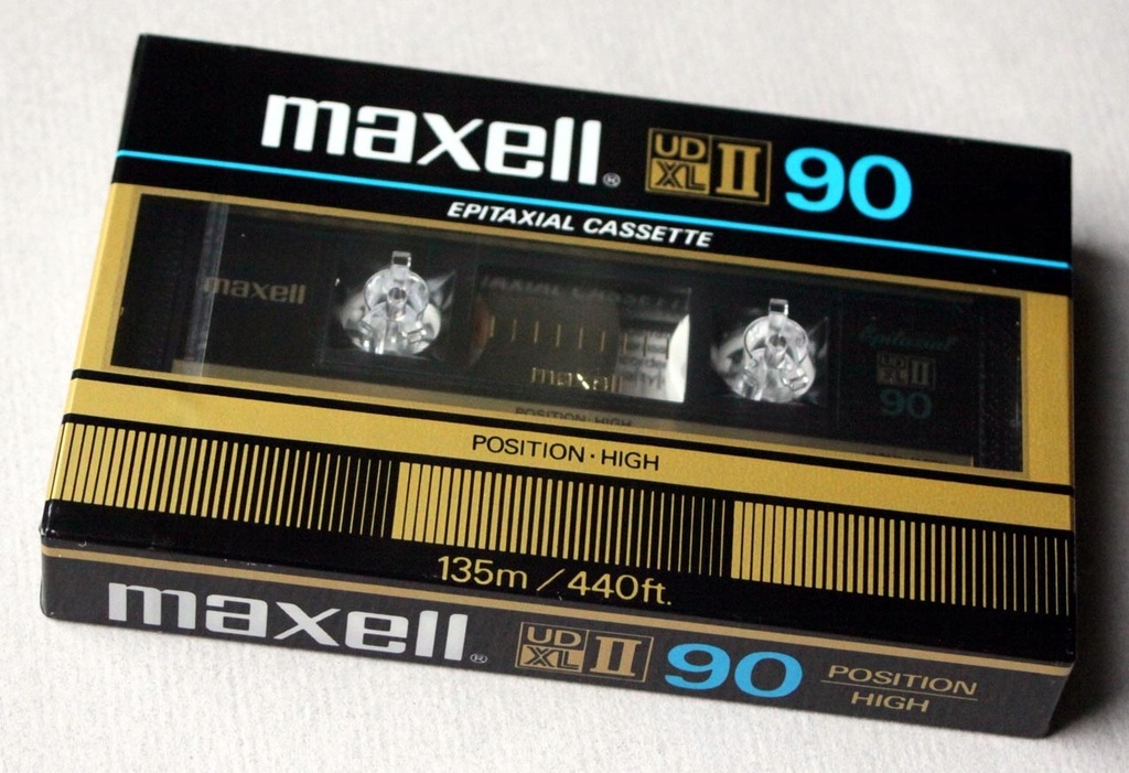 Maxell UD XLII 90, rok 1983. Pewex. - 12926991493 - oficjalne archiwum Allegro