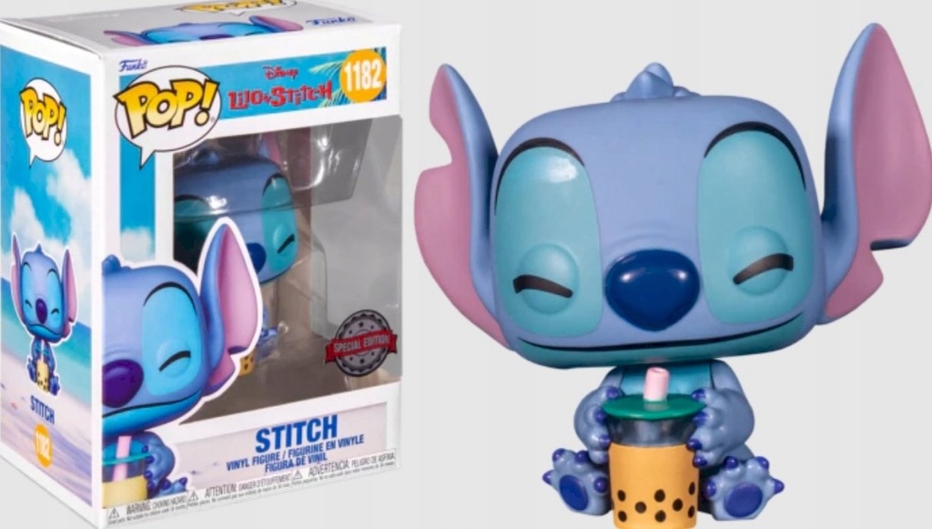 Funko POP Lilo i Stitch: Stitch with Boba 1182 Exc - 12303575092 ... Funko POP Lilo i Stitch: Stitch with Boba 1182 Exc - 12303575092 ...