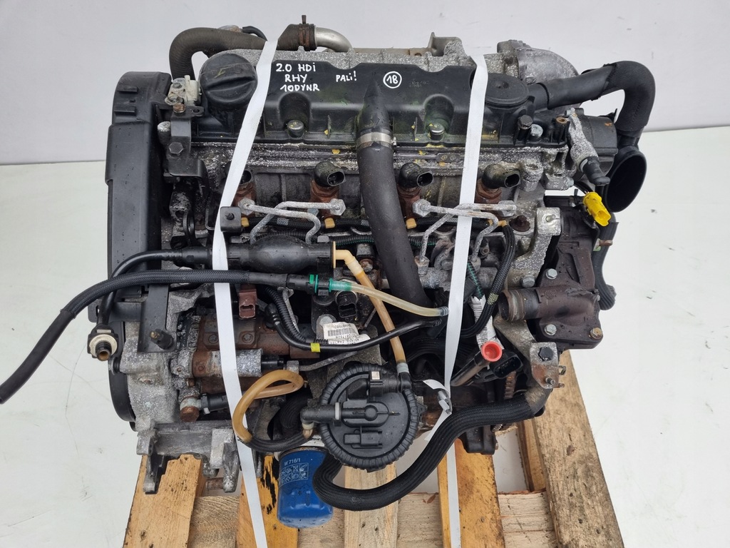 SILNIK KOMPLET Peugeot 307 2.0 HDI siemens RHY - 12913371096 - oficjalne archiwum Allegro