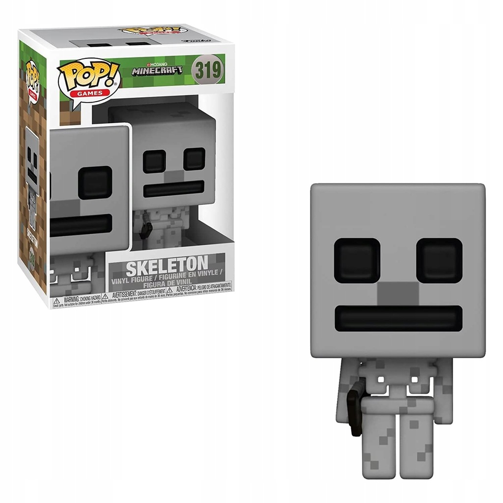 FIGURKA FUNKO POP! #319 SZKIELET MINECRAFT - 11395268744 - oficjalne ...