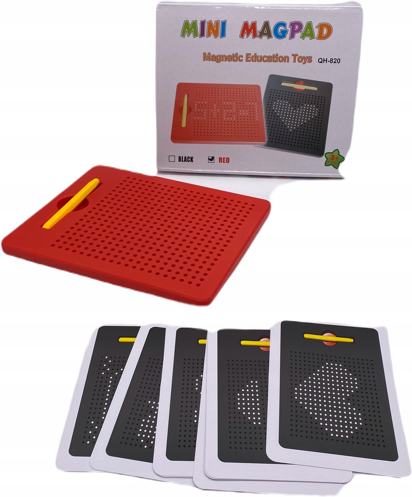 Mini Magpad - Magnetyczna Tablica Edukacyjna - 13726732362 - oficjalne archiwum Allegro
