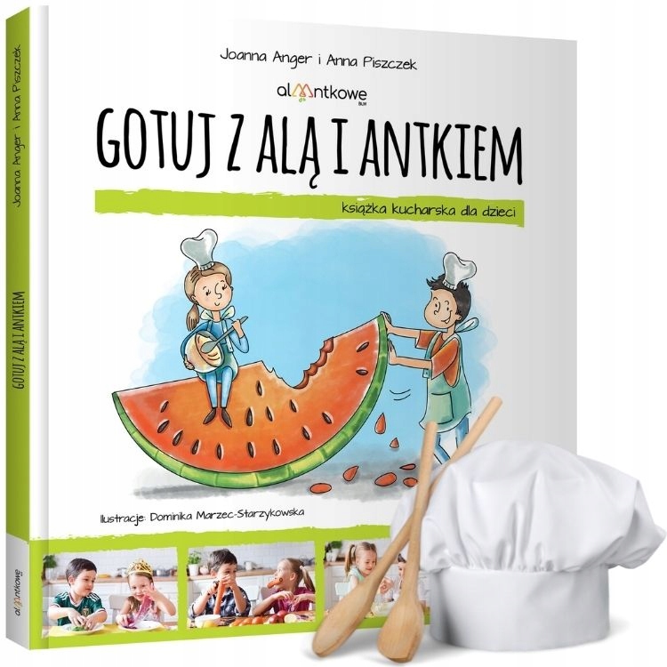 Książka kucharska dla dzieci przepisy Gotuj z Alą - 12111242521 - oficjalne archiwum Allegro