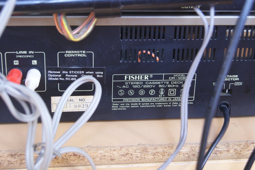 FISHER CA-M300 + FM-M300 + CR-M300 - VINTAGE - 7275773066 - oficjalne ...