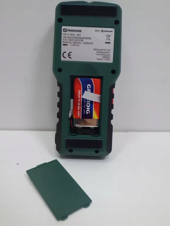 PARKSIDE MULTIDETECTOR WYKRYWACZ DREWNA METALU - 12133683851 ...