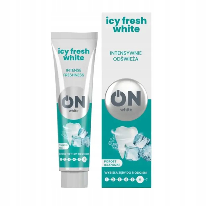 Profesjonalna pasta do zębów wybielająca ICY FRESH&WHITE TOŁPA 75 ml ...