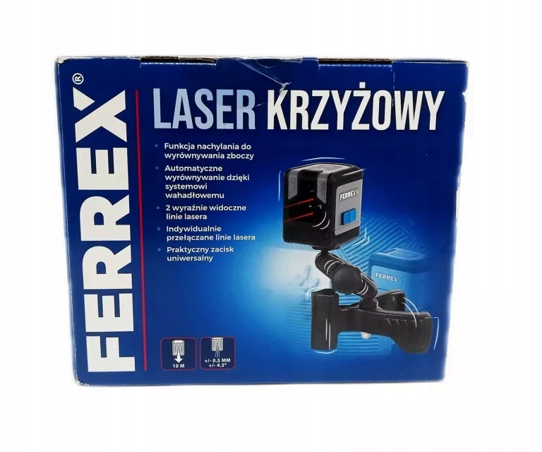 LASER KRZYŻOWY FERREX - KOMPLET - JAK NOWY! - 13439268543 - oficjalne ...