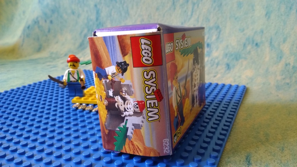 Lego 6232 Skeleton Crew Pirates Piraci pudełko - 11387300397 ...