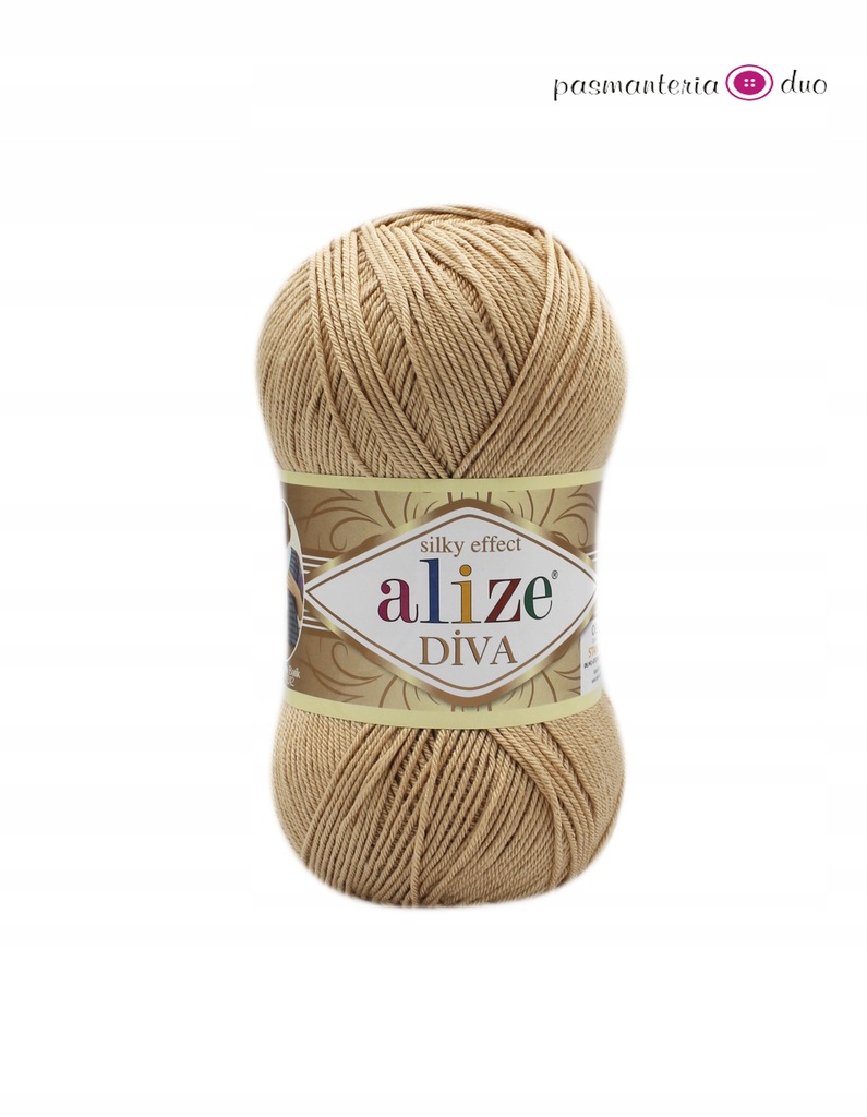 Włóczka Alize DIVA - kol. 368 - 10532404022 - oficjalne archiwum Allegro