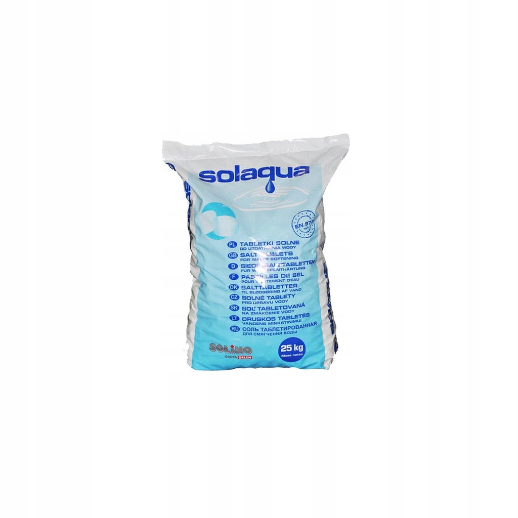 Solaqua Sól w tabletkach 25 kg - 11944027851 - oficjalne archiwum Allegro