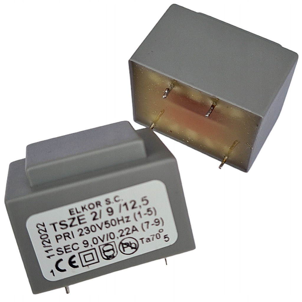 Transformator Zalewany ELKOR TSZE 2/9/12,5 POLSKI - 13856813986 - oficjalne archiwum Allegro