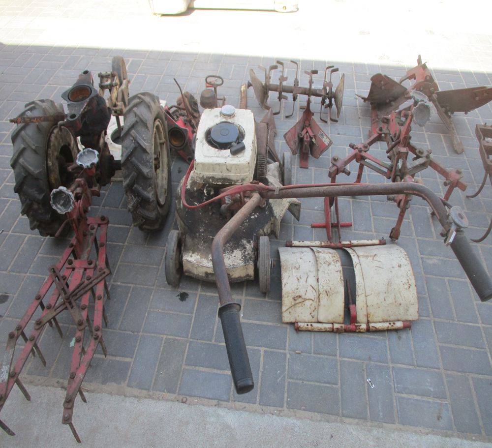 TRAKTOREK JEDNOOSIOWY DZIK GLEBOGRYZARK TERRA VARI - 12558095909 ...