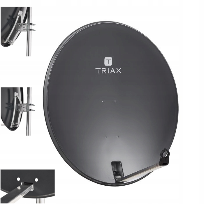Antena satelitarna 100cm TRIAX 100TD stal ciemna - 7601195361 - oficjalne archiwum Allegro