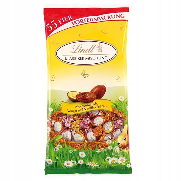 LINDT Klassiker Mischung praliny jajka wielkanoc 288g - 17254969595 - oficjalne archiwum Allegro