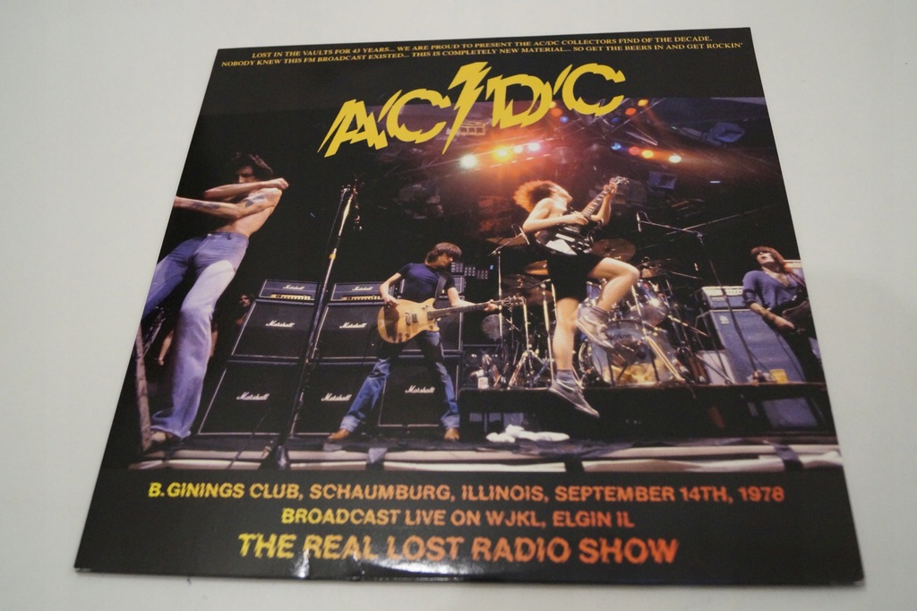 AC/DC 1978 PowerageUSA NM COLOR WAX BOOTLEG 1L/134 - 13160735556 ...