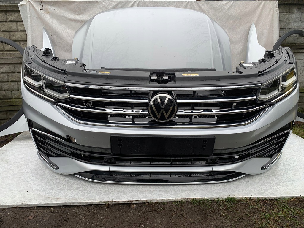 Vw Tiguan 5NA R-line Full LED Przód Maska zderzak - 11594235724 ...