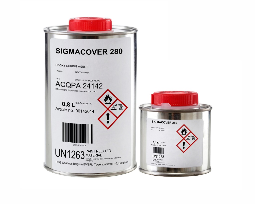 Farba OKRĘTOWA Sigmacover 280 - 1L - 10955376181 - oficjalne archiwum ...