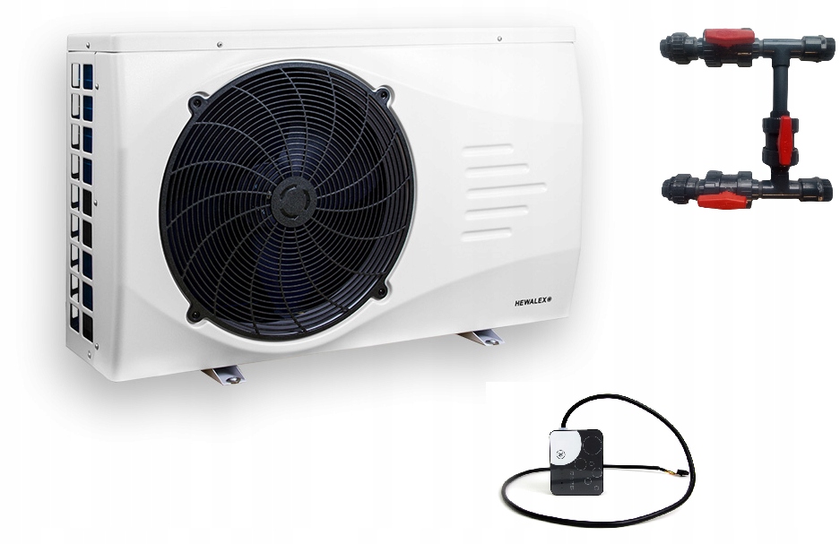 HEWALEX BASENOWA POMPA CIEPŁA 13 kW WiFi + BYPASS - 13713545871 ...