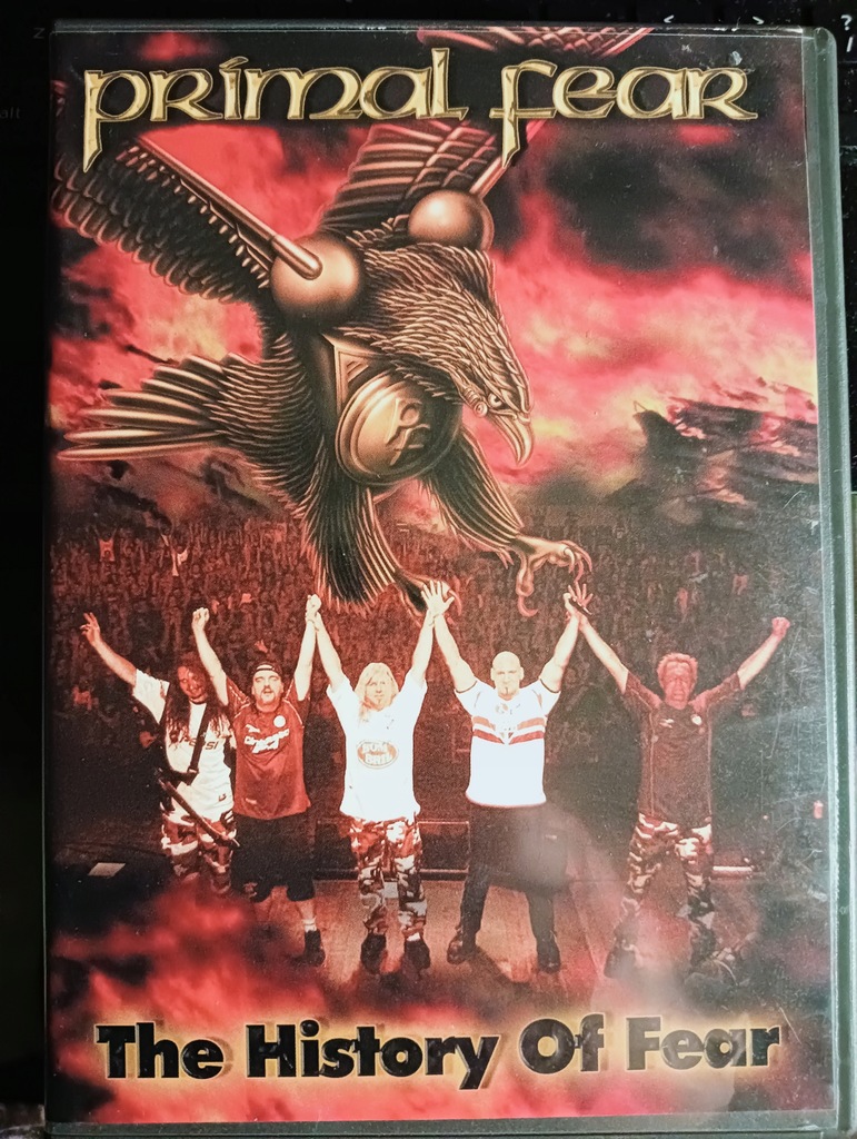 PRIMAL FEAR-. THE HISTORY OF FEAR (DVD+CD ) - 12936683942 - oficjalne ...