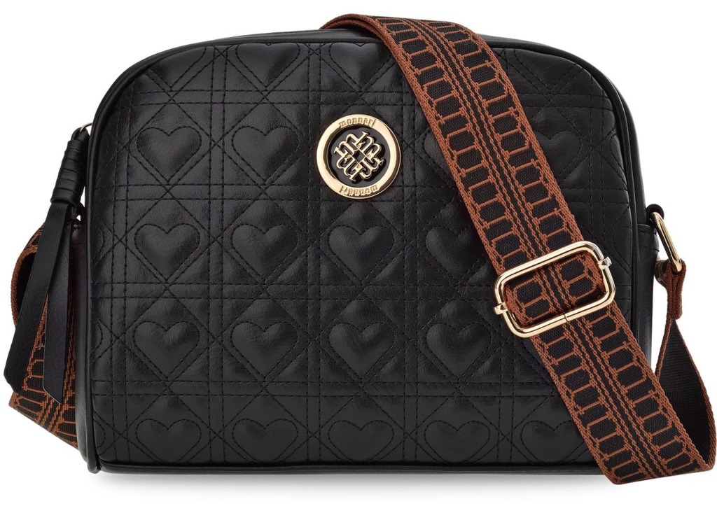 Monnari Torba Damska Pikowana Torebka Listonoszka Z Paskiem Czarna Na Ramię - 17098931463 ...