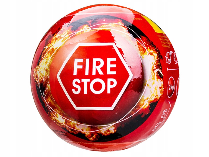 Kula gaśnicza 2 kg DREL - 11013092497 - oficjalne archiwum Allegro