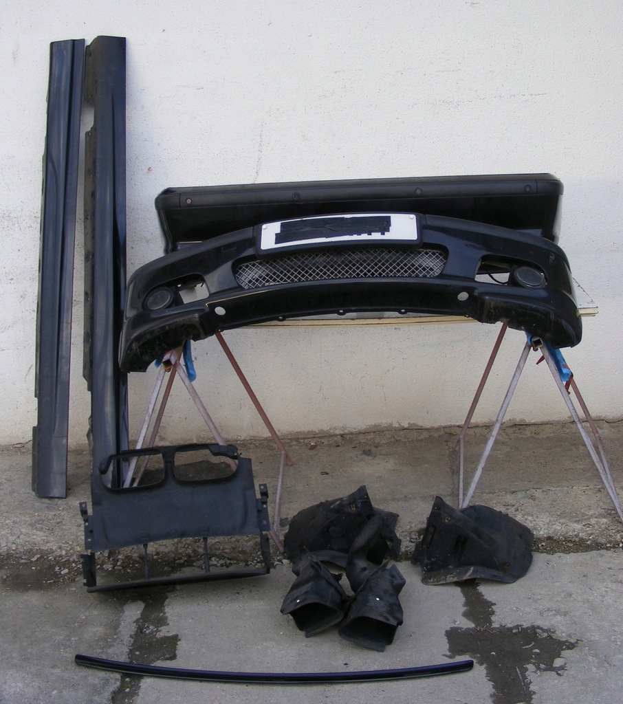 BMW E46 ZDERZAKI PROGI SEDAN M-PAKIET - 13319399583 - oficjalne archiwum Allegro