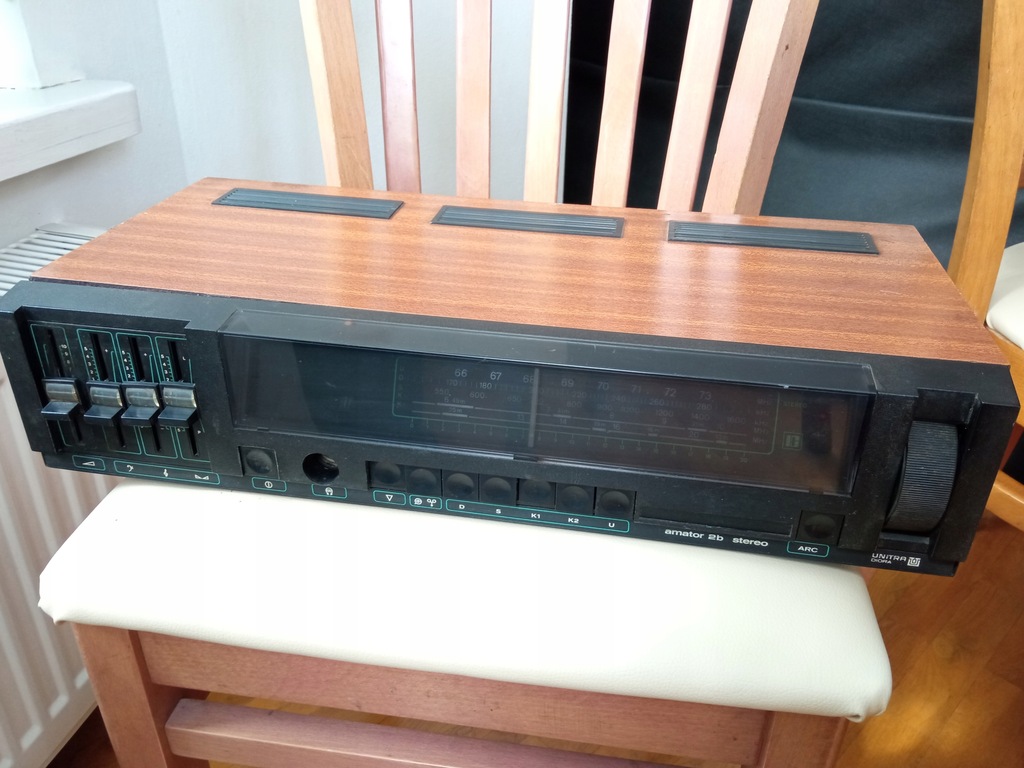 Amplituner Unitra Diora amator 2b - 13569695943 - oficjalne archiwum Allegro